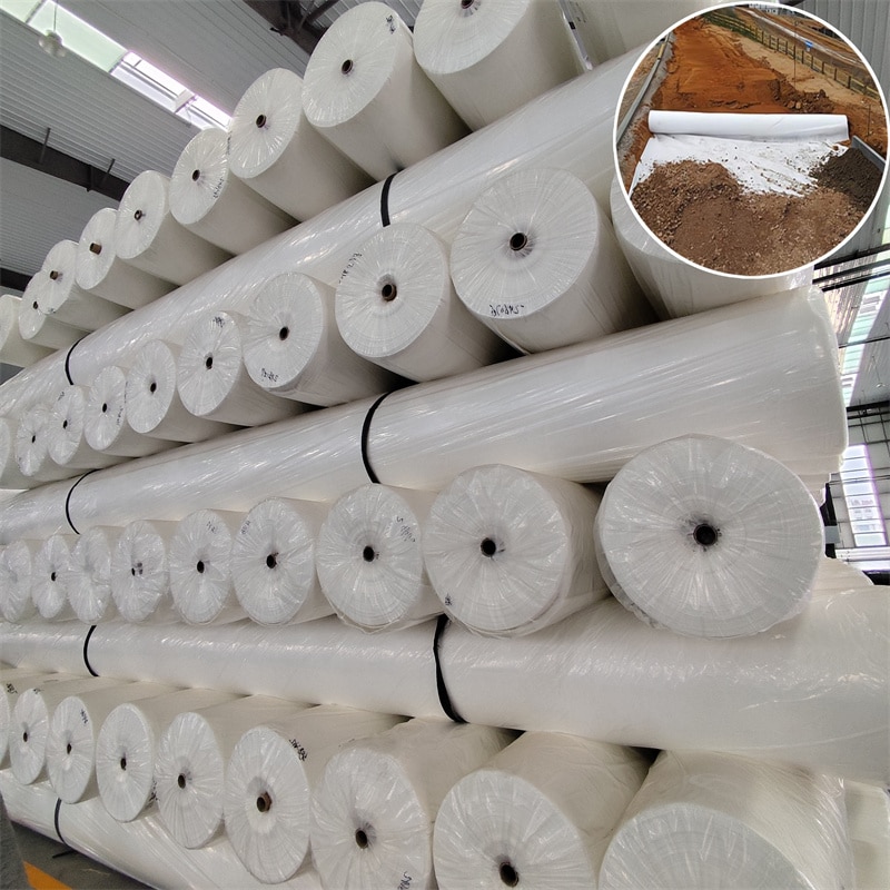 High Strength Polypropylene Short Fiber Geotextile - Anti-seepage ...