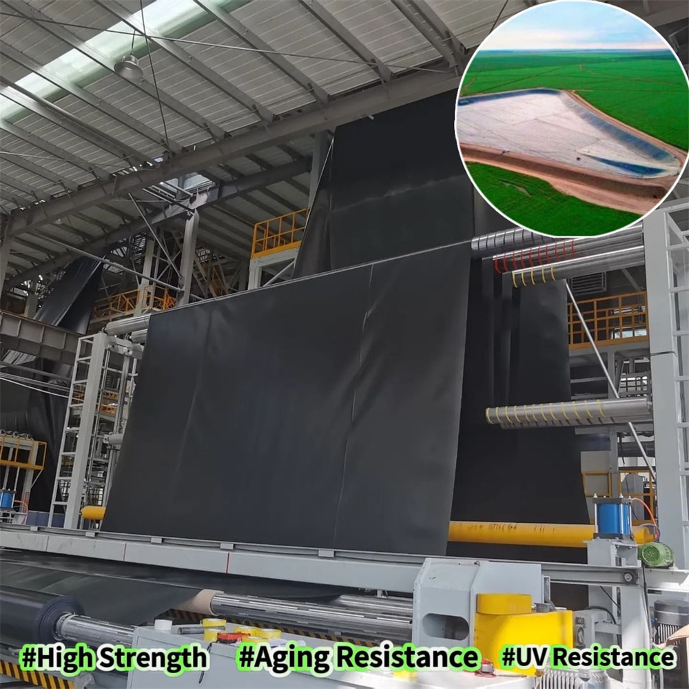 Extreme Cold HDPE Geomembrane - Anti-seepage System Solutions Provider