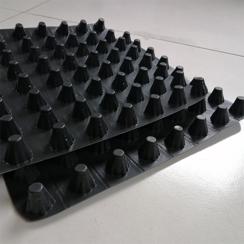 High Efficiency HDPE Dimple Drainage Board - Anti-seepage System ...