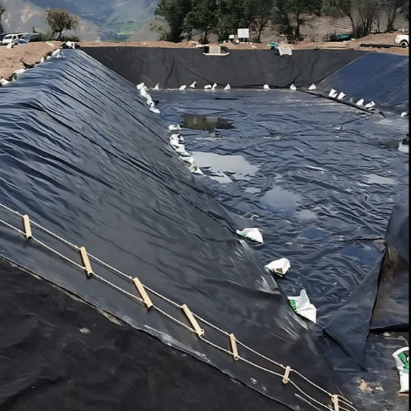 GM13 high-density polyethylene (HDPE) geomembrane is suitable for use ...